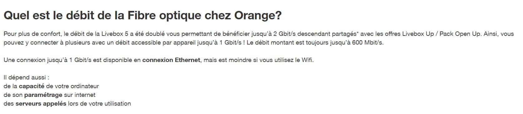 Livebox 5 : Jusqu'à 2 Gb/s de débit descendant et 600 Mb/s de débit ...
