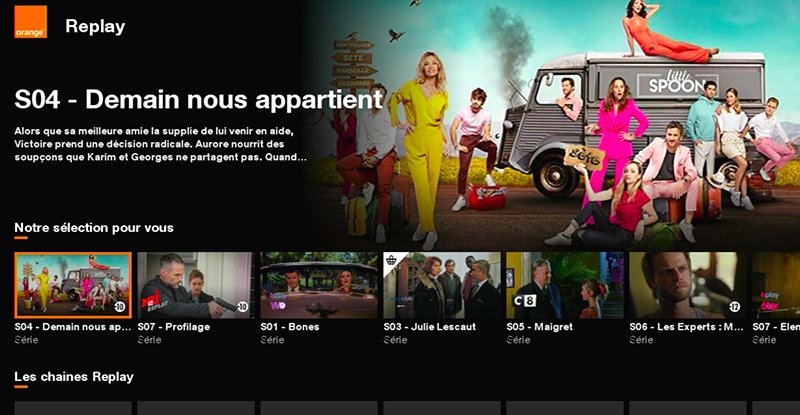 La TV d'Orange continue le relooking de sa nouvelle interface ...