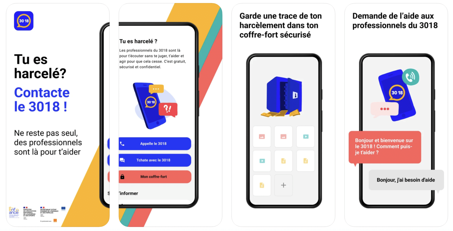 Cyberharcèlement Lapplication 3018 Est Lancée Pour Signaler Les