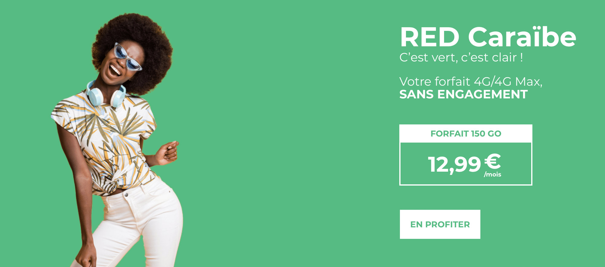 SFR lance RED Caraïbe avec un forfait 150 Go à 12,99€ par mois ...