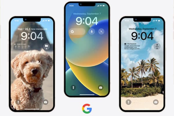 iOS 16 : Google va proposer des widgets sur l’écran de verrouillage ...