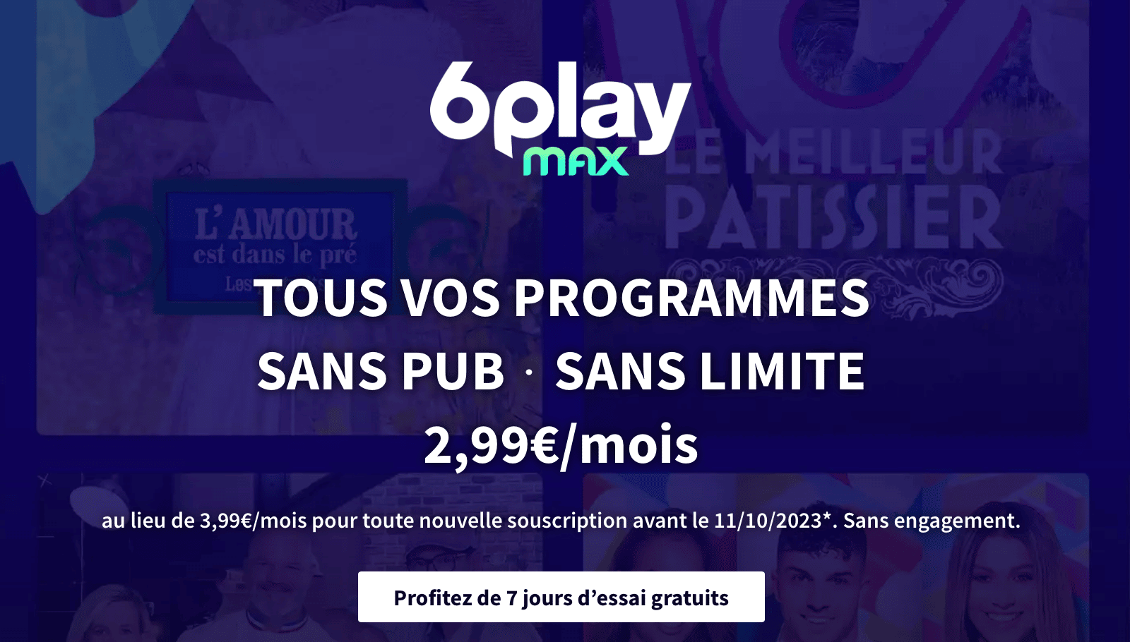 M6 lance officiellement 6play Max, son service de replay sans pub ...