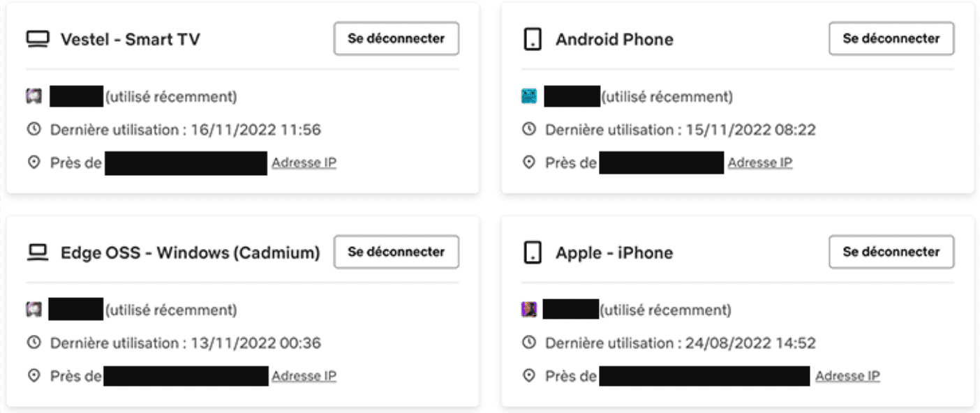 Netflix vous permet maintenant de mieux gérer les accès et les ...
