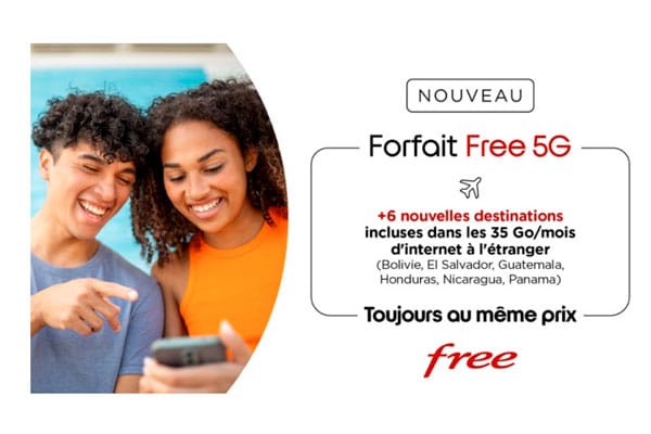 Free ajoute le roaming pour six nouvelles destinations en Amérique latine - alloforfait.fr