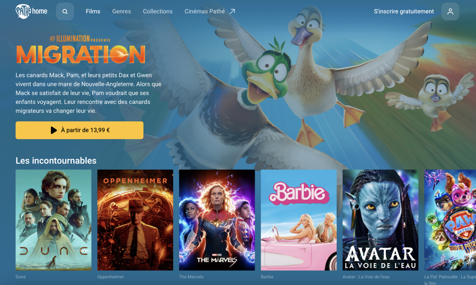 Pathé Home : voici la nouvelle plateforme de vidéo à la demande ...