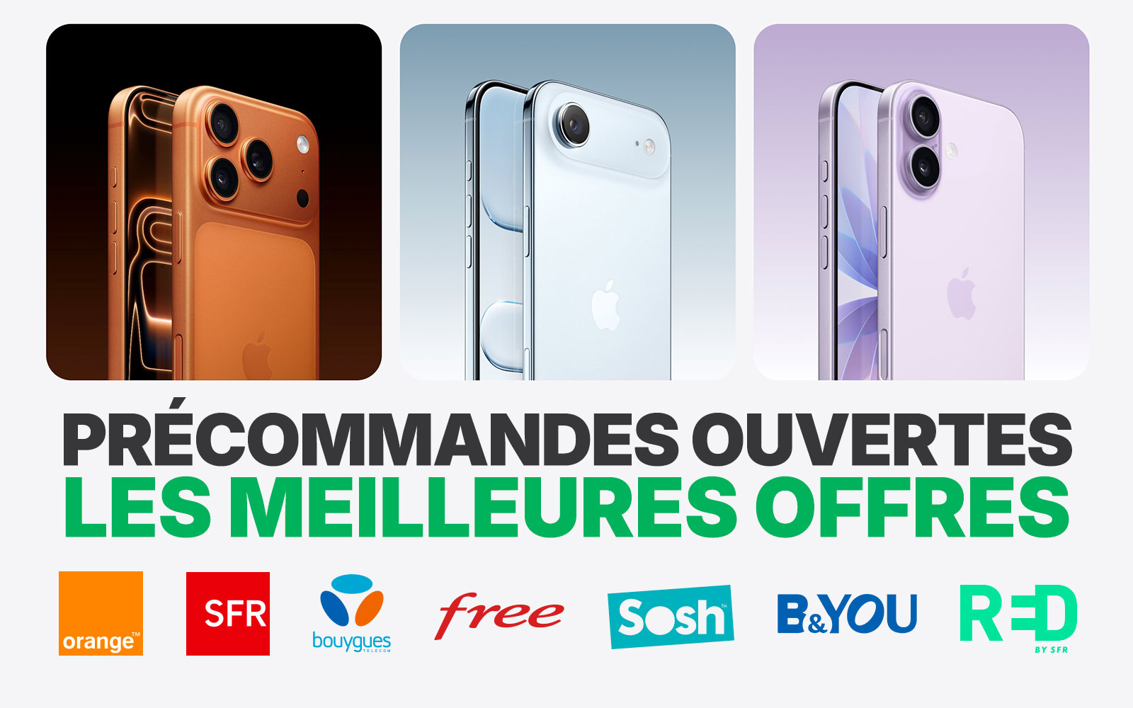 Précommandes iPhone 17, iPhone Air et iPhone 17 Pro ouvertes : les ...