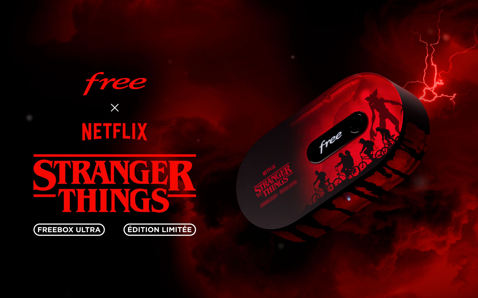 Free sort une Freebox Ultra Stranger Things en collaboration avec ...